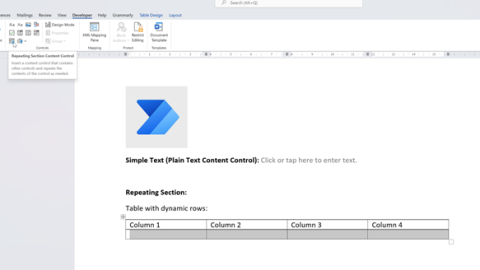 Power Automate Tips – Part 2: Microsoft Word Templates - Orby