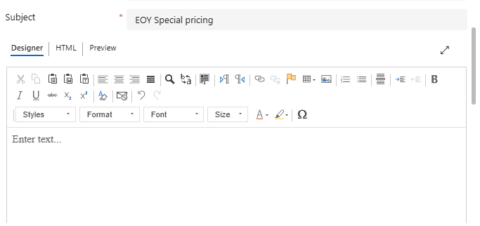 Creating a Quick Campaign to send Emails in Dynamics 365 - Orby