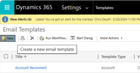 Creating Email Templates that merge with Dynamics 365 - Orby