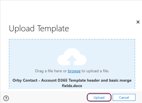 Creating Word Templates that merge with Dynamics 365 - Orby