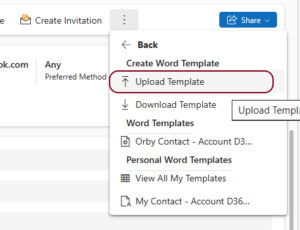 Creating Word Templates that merge with Dynamics 365 - Orby