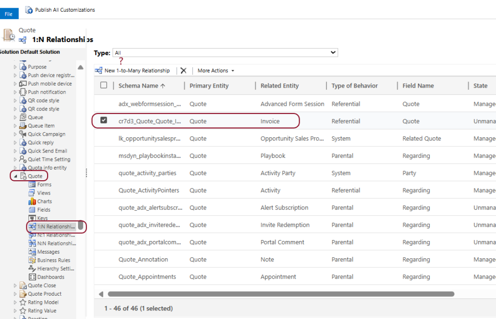 Mapping Microsoft Dynamics 365 Fields between Tables - Orby